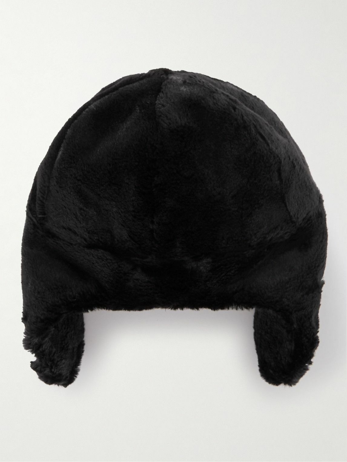 Mastermind World - Embroidered Faux Fur Trapper Hat - Black MASTERMIND ...
