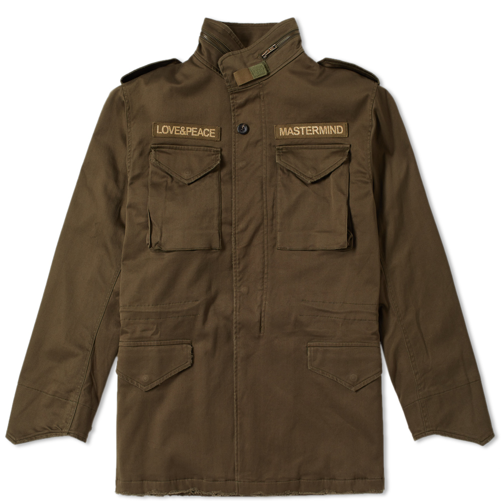 MASTERMIND WORLD Embroided Skull Logo M-65 Jacket MASTERMIND WORLD