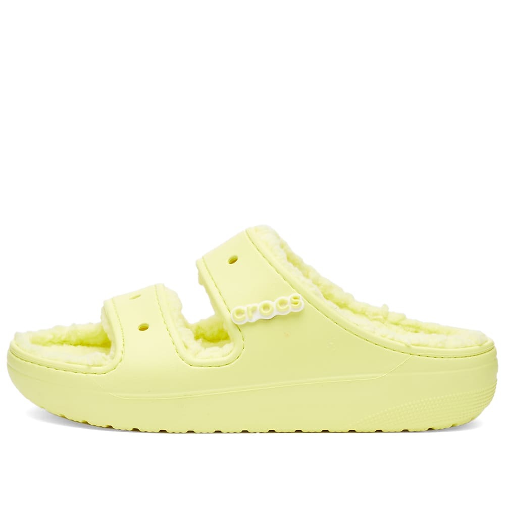 Crocs Women's Classic Cozzzy Sandal in Sulphur Crocs