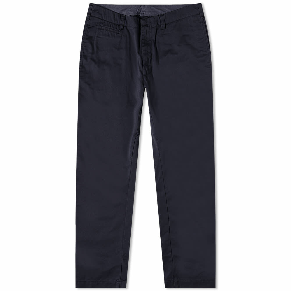 Nanamica Men's Straight Chino Pant in Navy Nanamica