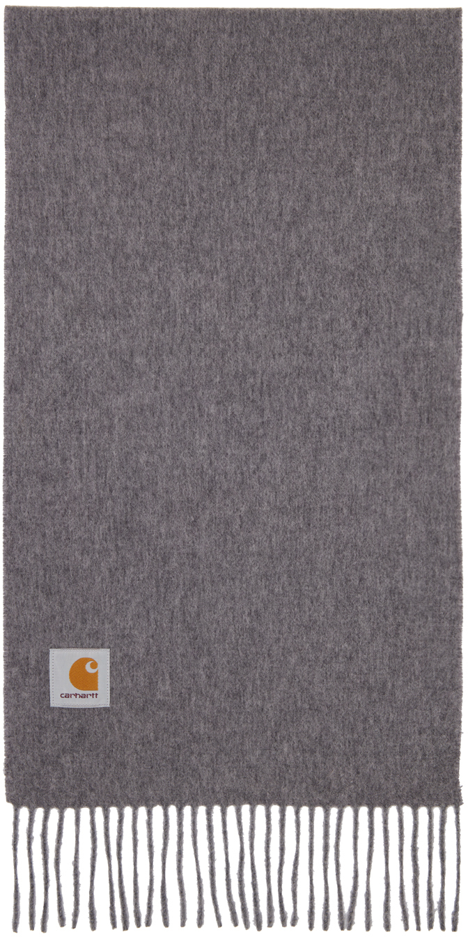 Carhartt Work In Progress Gray Clan Scarf Carhartt WIP