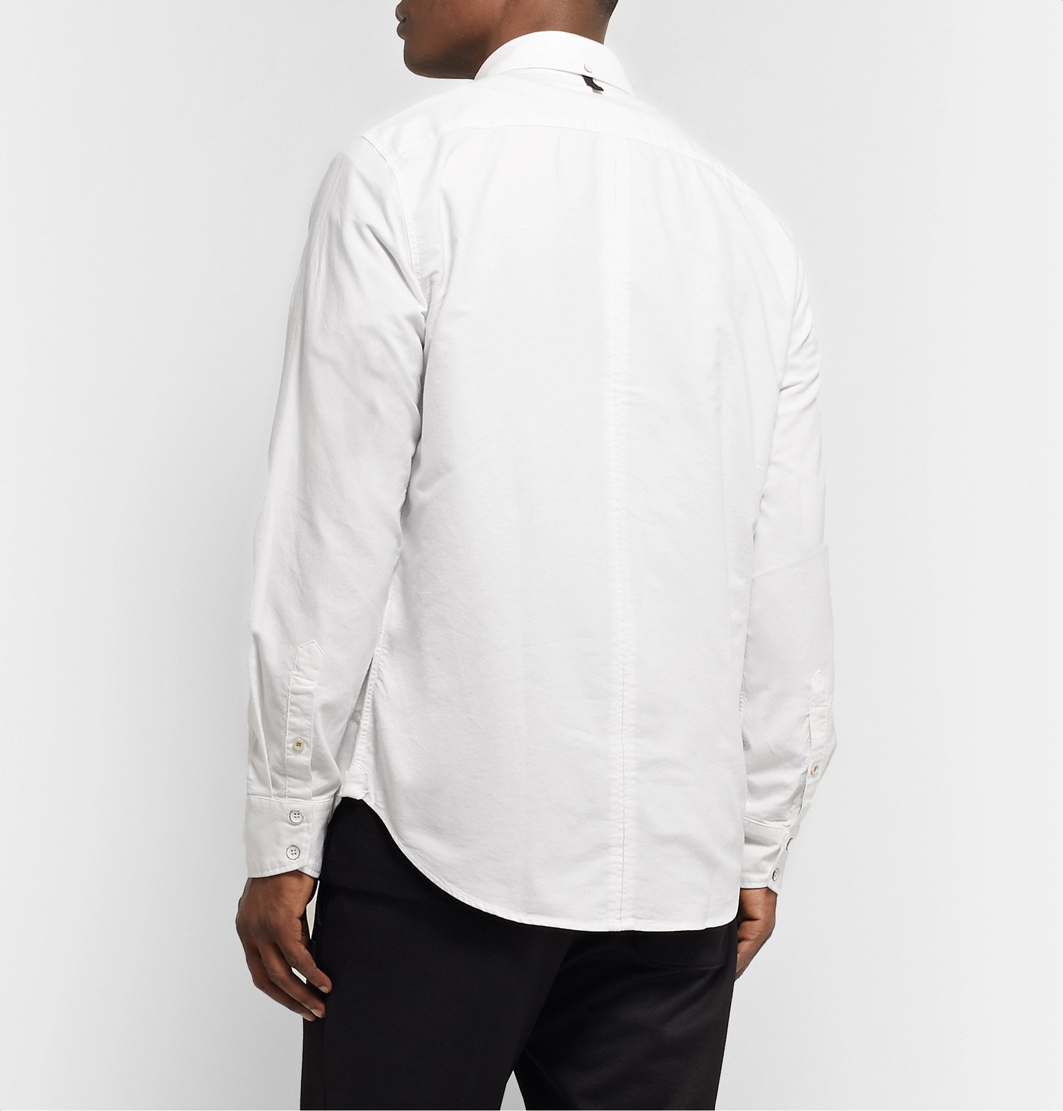rag & bone - Tomlin Slim-Fit Button-Down Collar Cotton Oxford Shirt ...