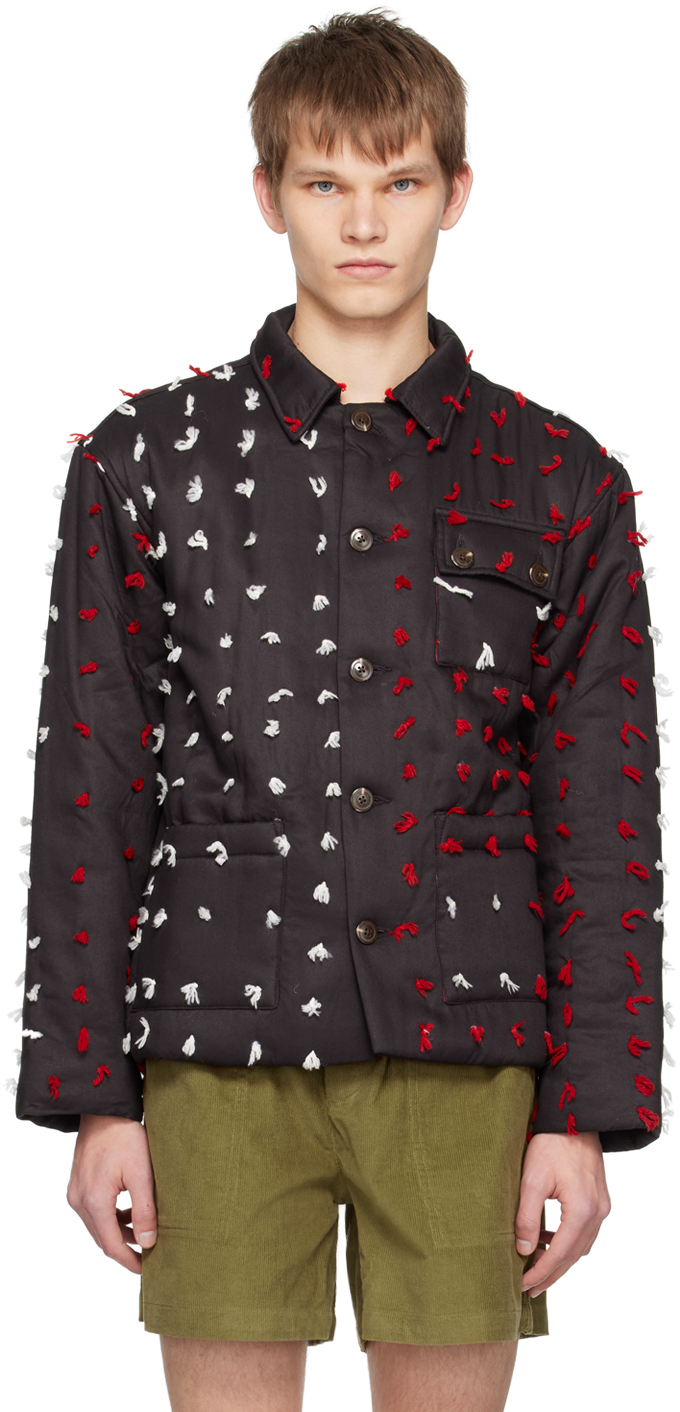 Bode Black Duo Hantle Jacket Bode