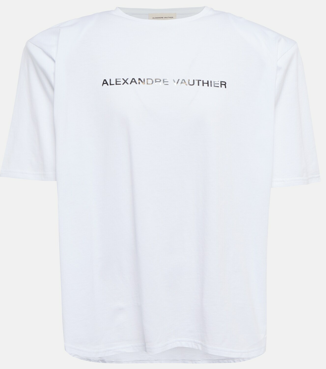 Alexandre Vauthier - Logo cotton jersey T-shirt Alexandre Vauthier