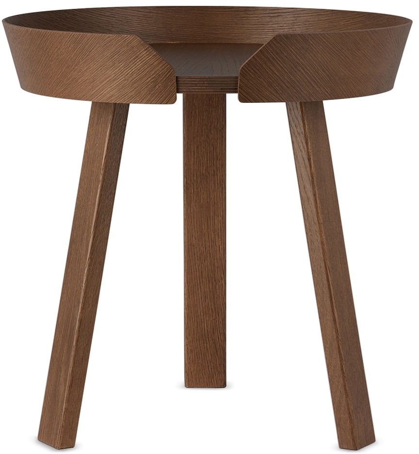 Muuto Brown Small Around Coffee Table Muuto