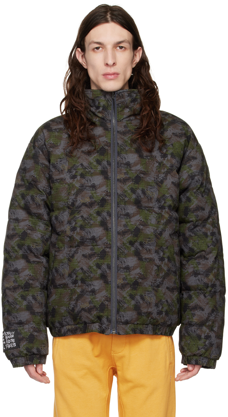 Ksubi Green Amnesia Reversible Jacket Ksubi
