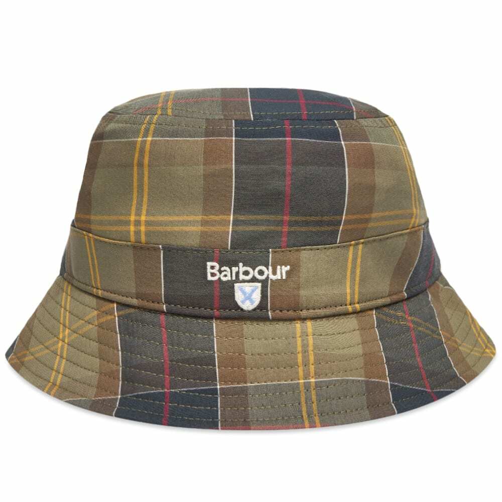 Barbour Men's Tartan Bucket Hat in Classic Tartan Barbour