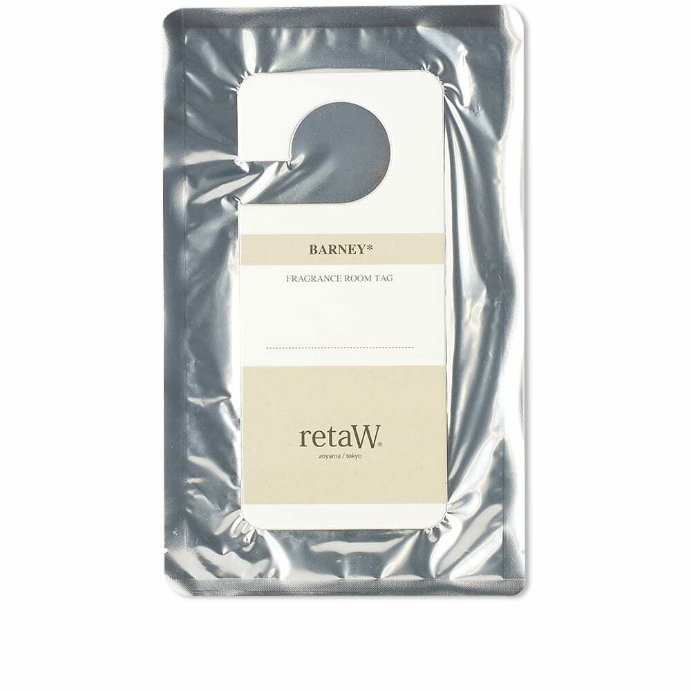 retaW Fragrance Room Tag in Barney* retaW