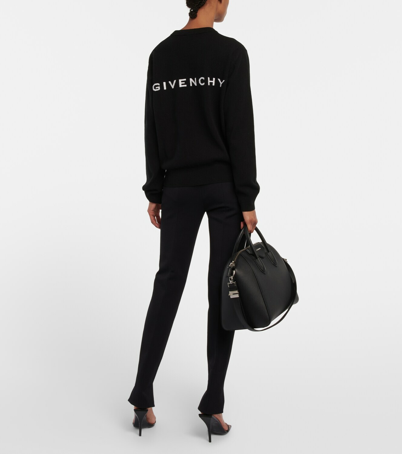 Givenchy - Logo wool and cashmere sweater Givenchy