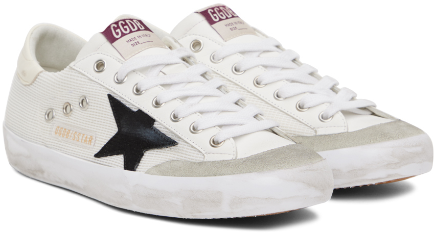 Golden Goose White Super-Star Sneakers Golden Goose Deluxe Brand