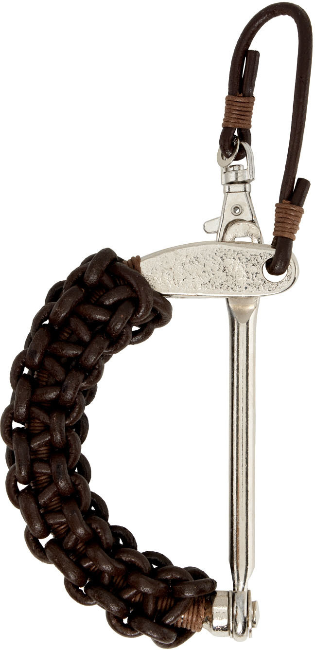 Bless Brown Handle Keychain Bless