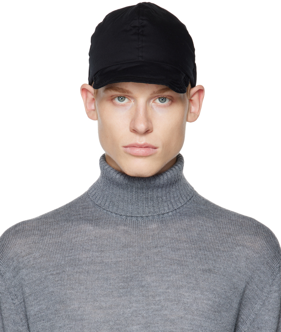 Jan-Jan Van Essche Black O-Project Cap Jan-Jan Van Essche