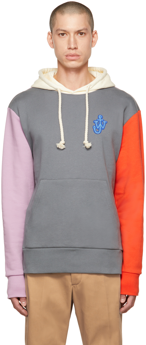 JW Anderson Multicolor Colorblock Hoodie JW Anderson