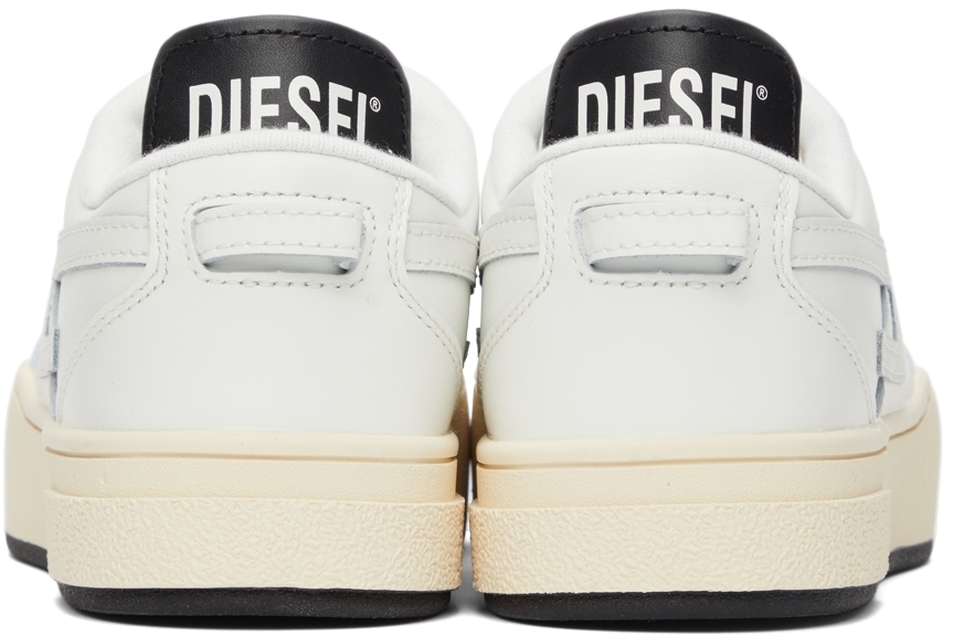Diesel White S-Ukiyo Low Sneakers Diesel