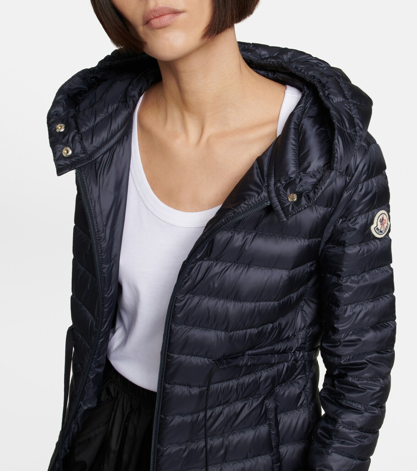 Moncler - Barbel Long down jacket Moncler