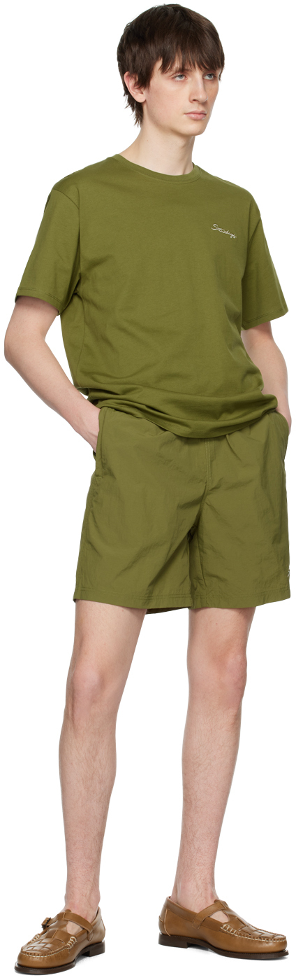 Saturdays NYC Green Tyler Shorts Saturdays NYC