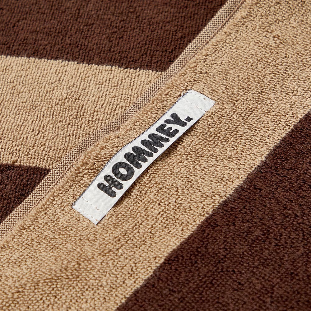 Hommey Hand Towel in Macchiato Stripes HOMMEY