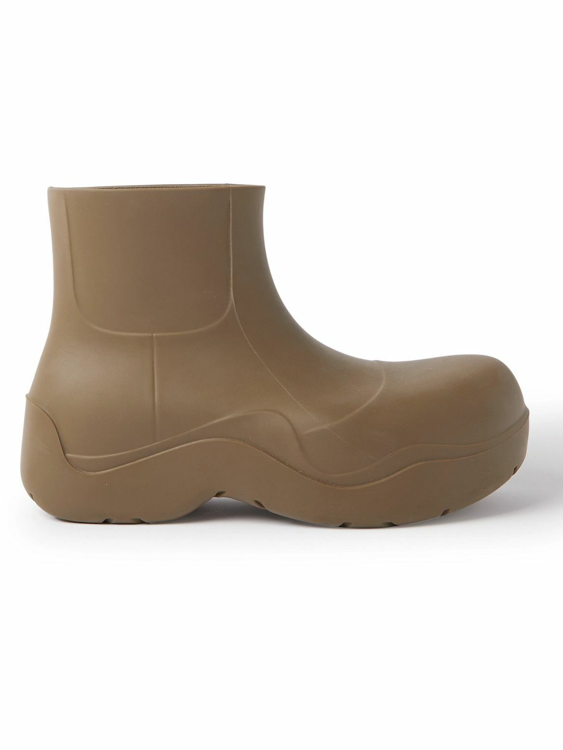 Bottega Veneta - Puddle Rubber Boots - Brown Bottega Veneta