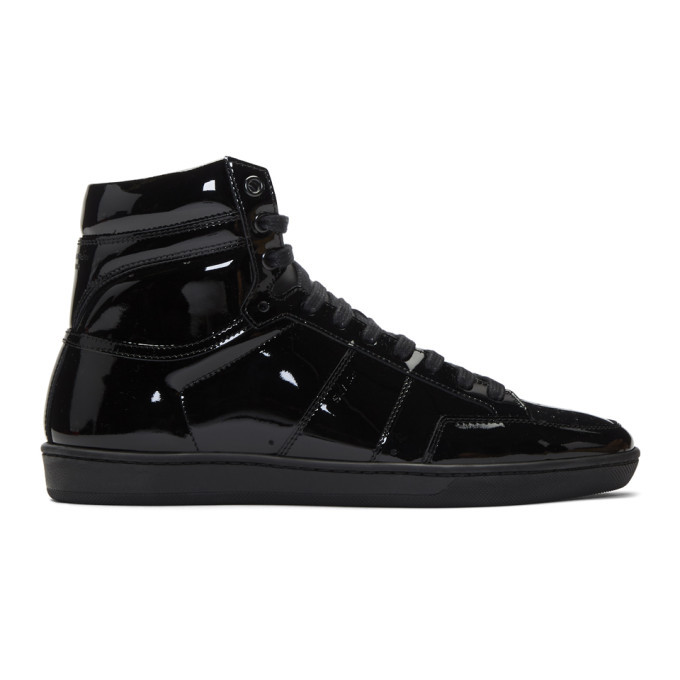 Saint Laurent Black Court Classic SL/10H Sneakers Saint Laurent