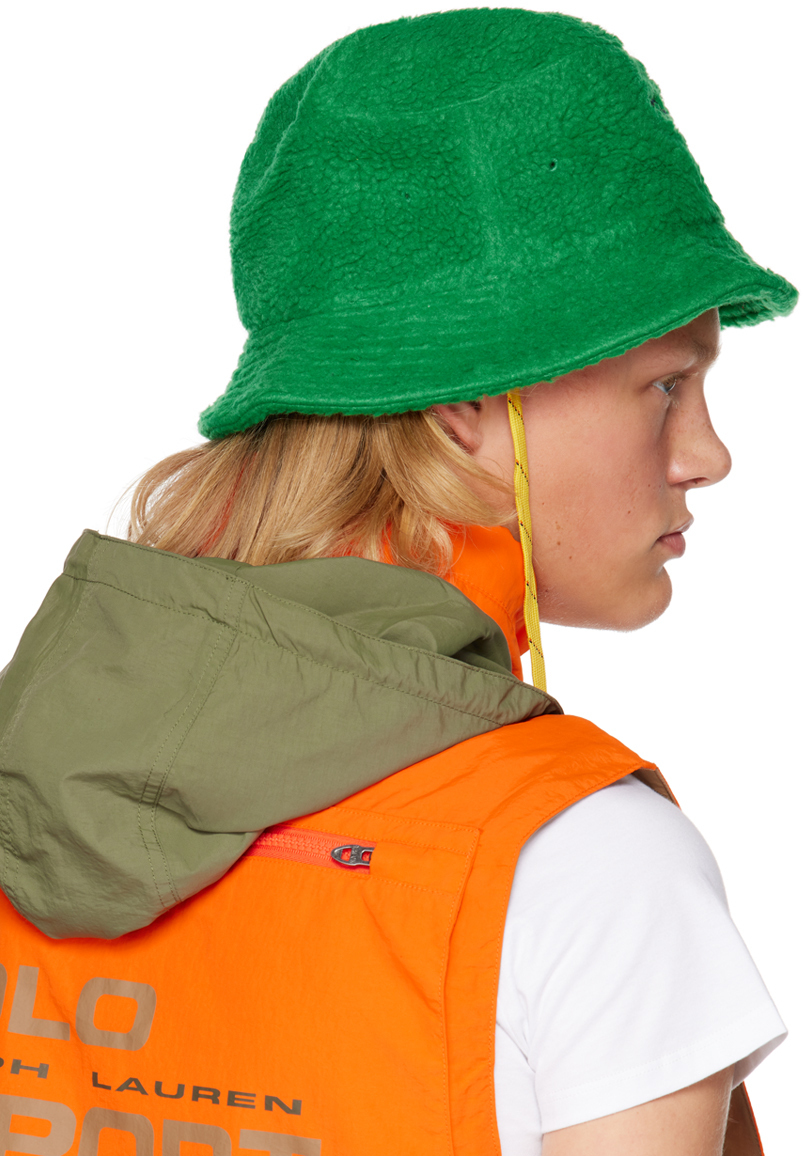 Polo Ralph Lauren Green Sport Bucket Hat Polo Ralph Lauren