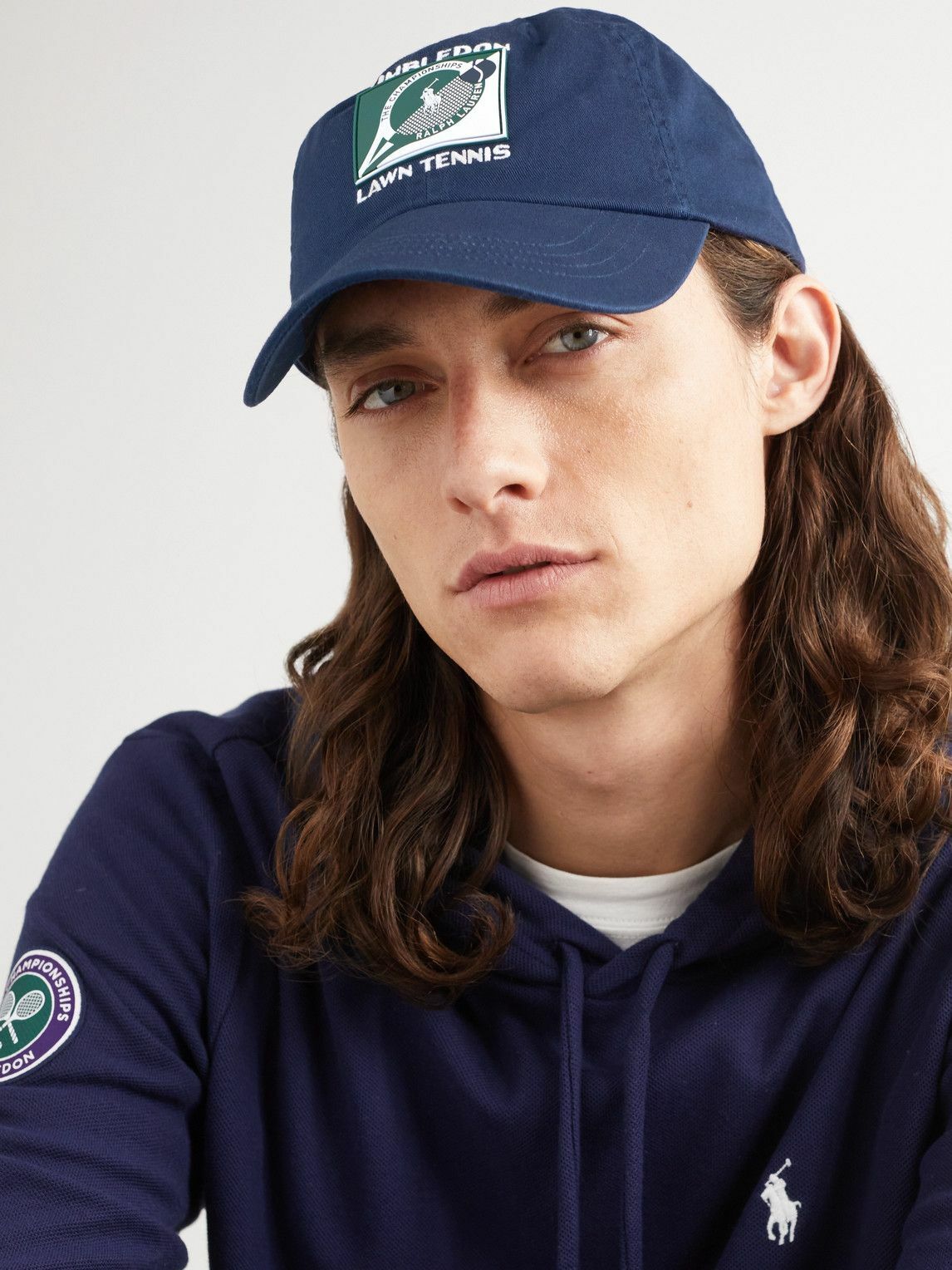 Polo Ralph Lauren - Wimbledon Logo-Embroidered Cotton-Twill Baseball ...