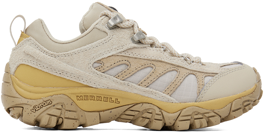 Merrell 1TRL Off-White & Yellow Moab Mesa Luxe Sneakers Merrell 1TRL