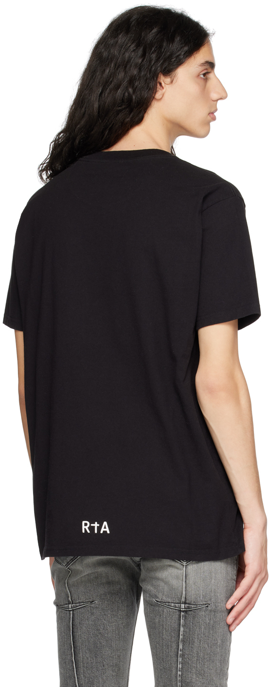 RtA Black Liam T-Shirt RtA
