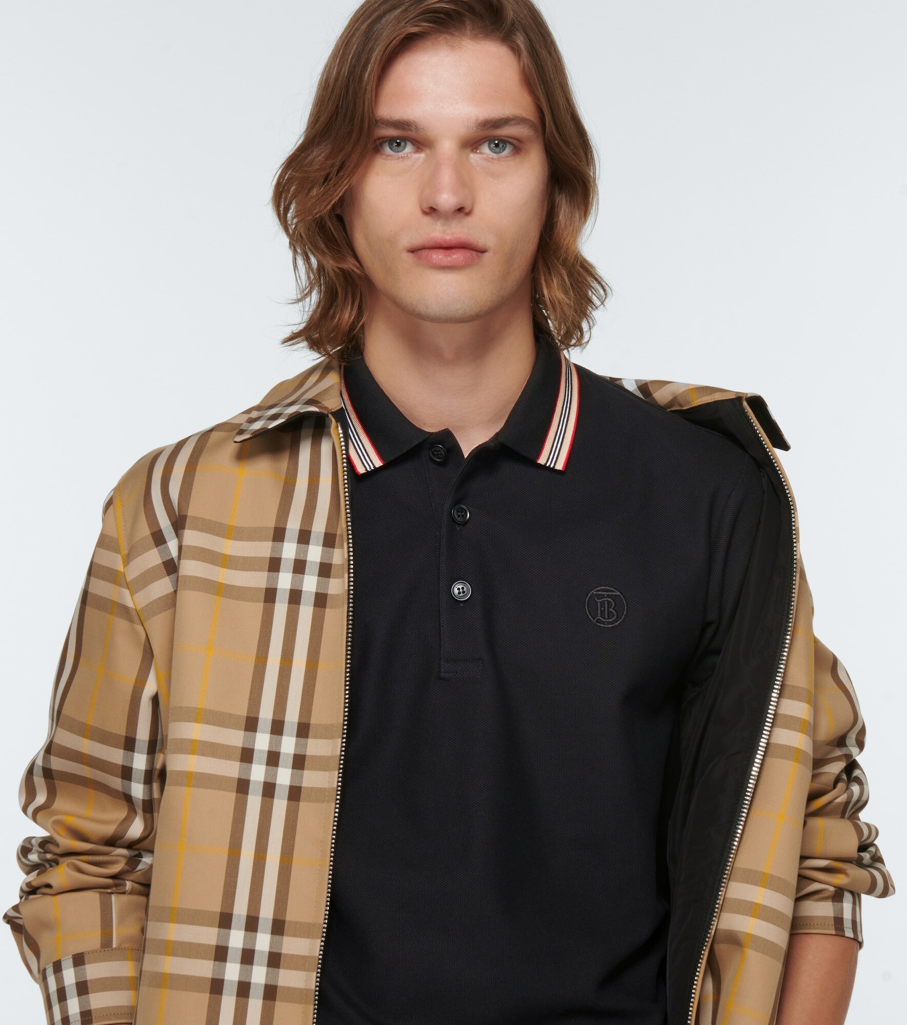 Burberry - Cotton polo shirt Burberry