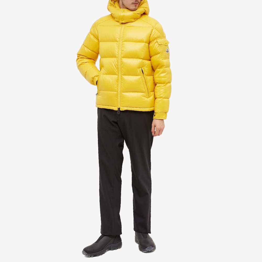 Moncler Men's Maya Down Jacket in Yellow Moncler