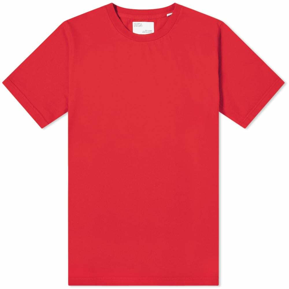 Colorful Standard Men's Classic Organic T-Shirt in Scarlet Red Colorful ...