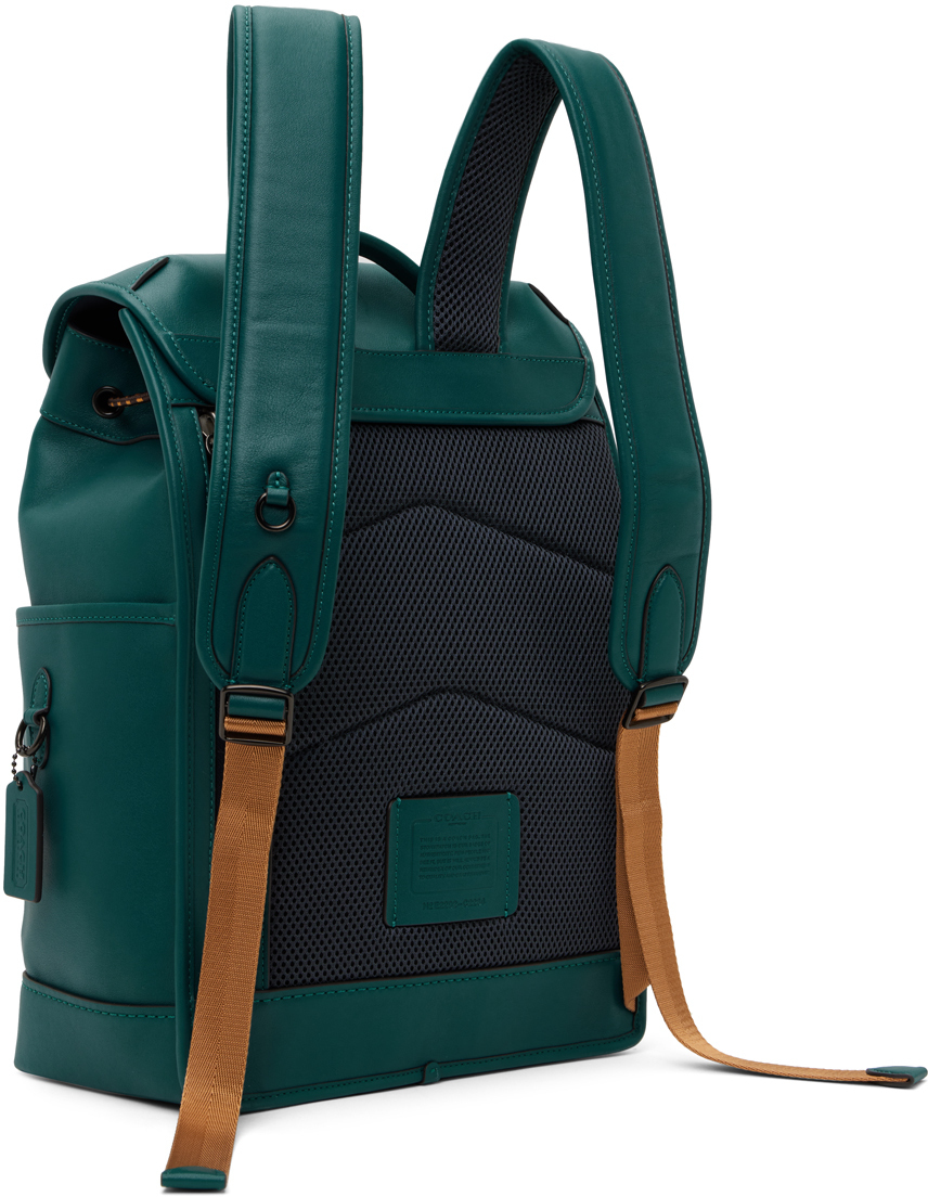 Coach 1941 Blue League Flap Backpack Coach 1941