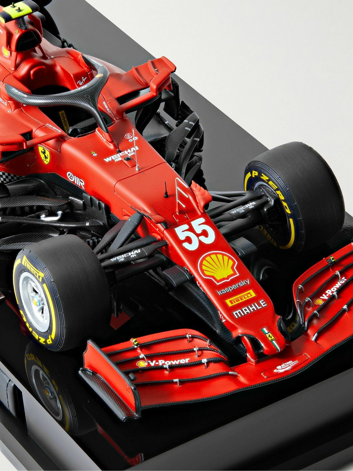 Amalgam Collection - Ferrari SF21 Carlos Sainz (2021) 1:18 Model Car ...