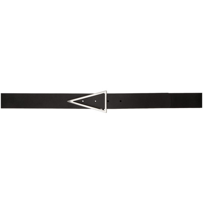 Bottega Veneta Black Triangle Belt Bottega Veneta