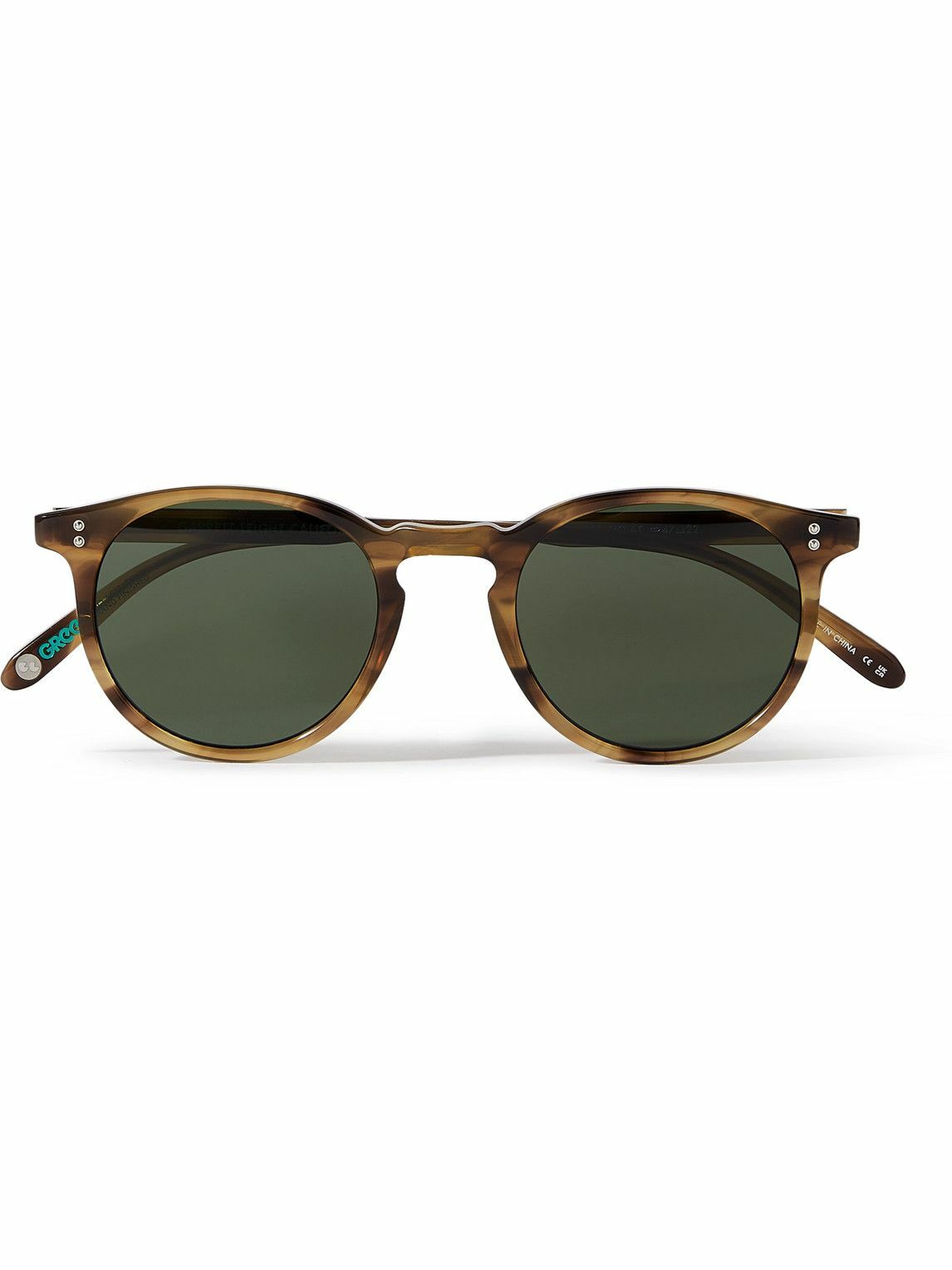 Garrett Leight California Optical - Carlton Round-Frame Tortoiseshell ...