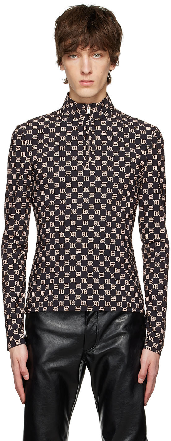 MISBHV Black Nylon Sweater MISBHV