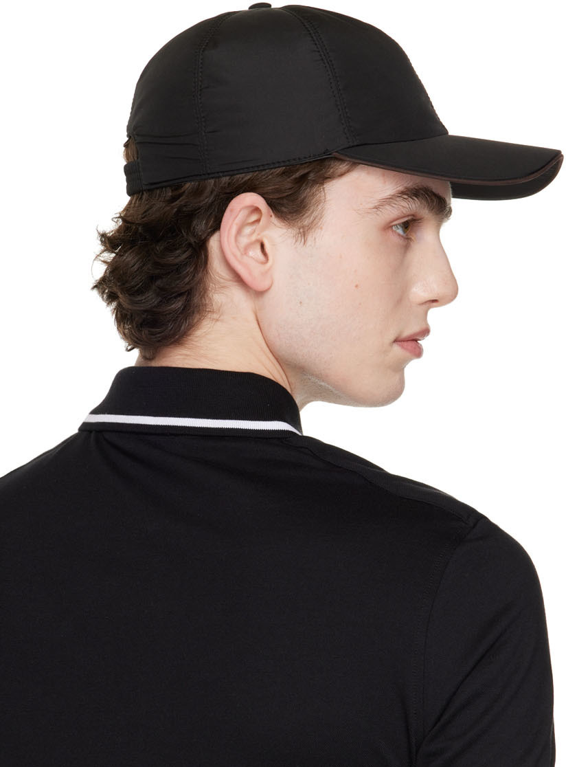 ZEGNA Black Zephyr Cap Zegna