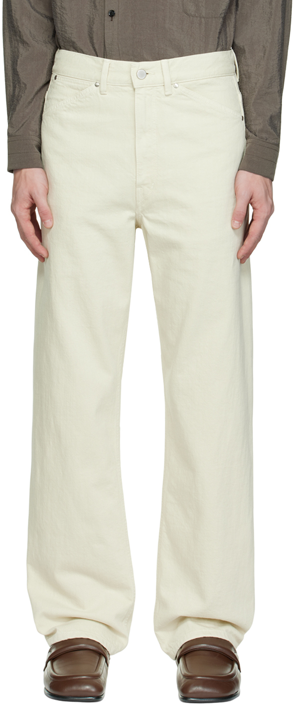 Lemaire Off-White Seamless Jeans Lemaire