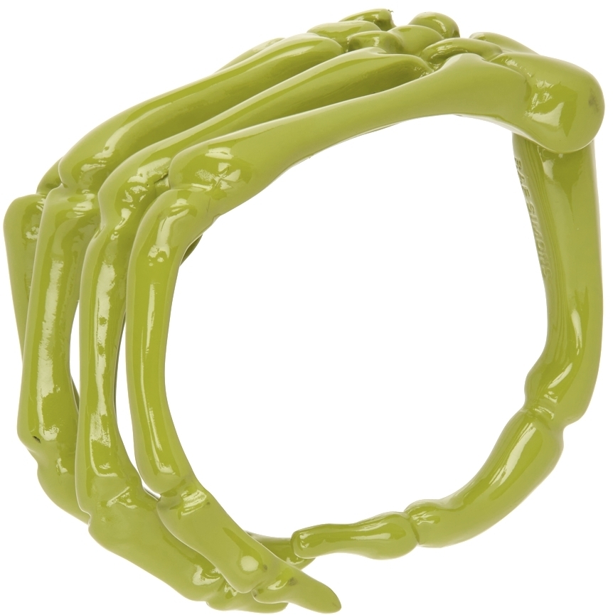 Raf Simons Green Skeleton Bracelet Raf Simons