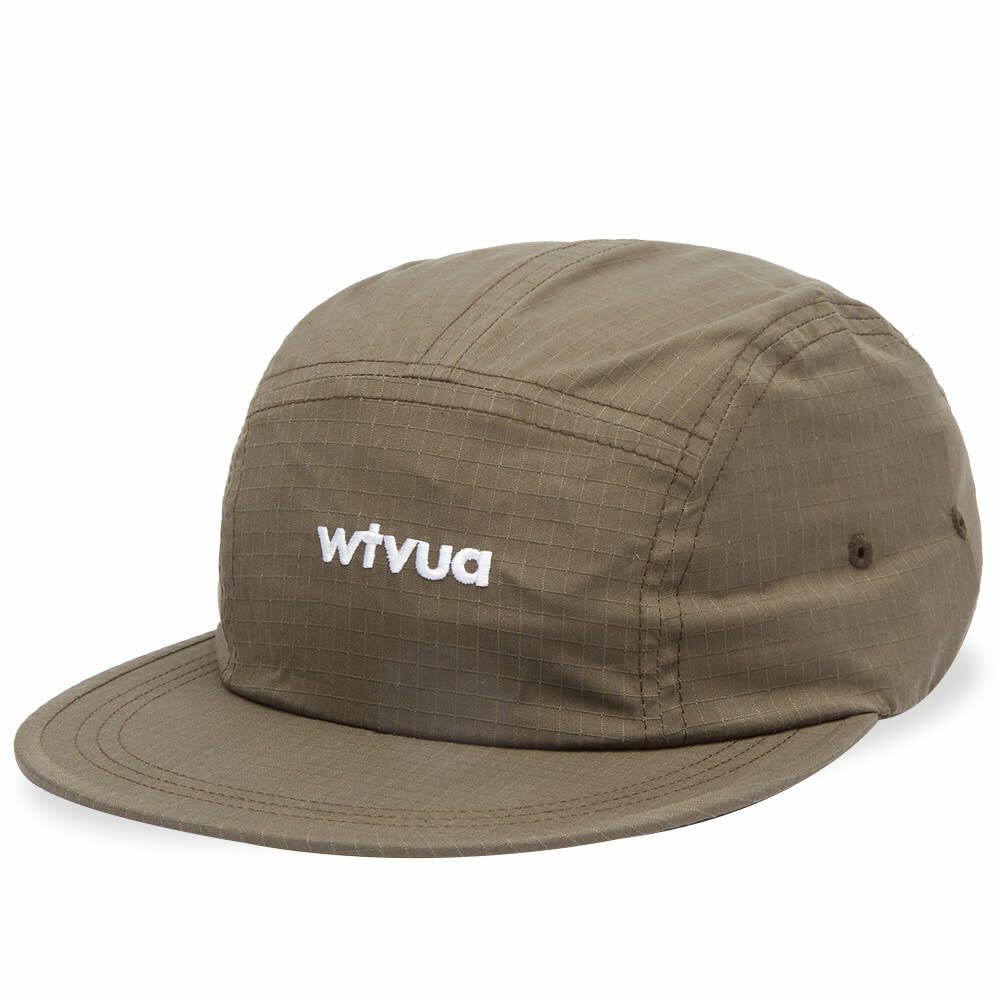 WTAPS Men's T-5 01 WTVUA Ripstop Cap in Olive Drab WTAPS