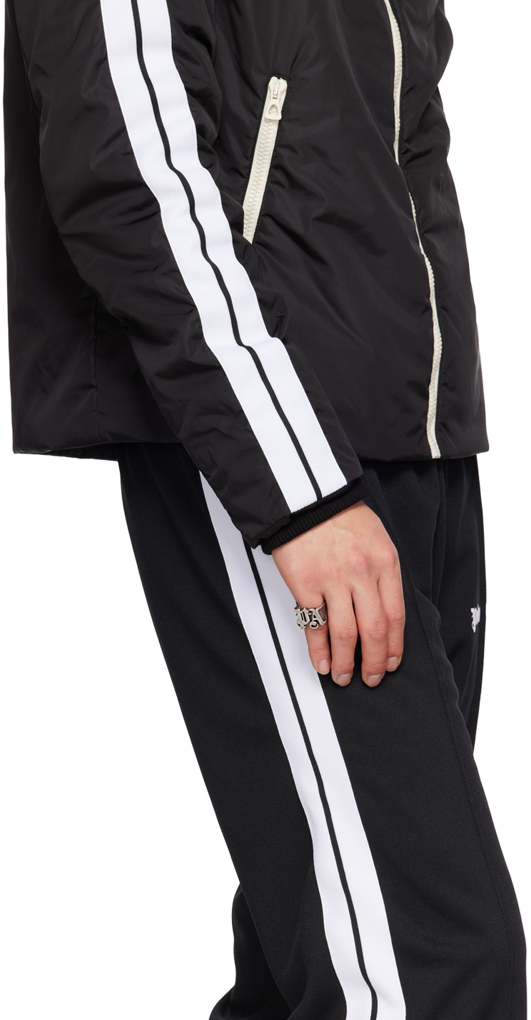 Palm Angels Gunmetal 'PA' Ring Palm Angels