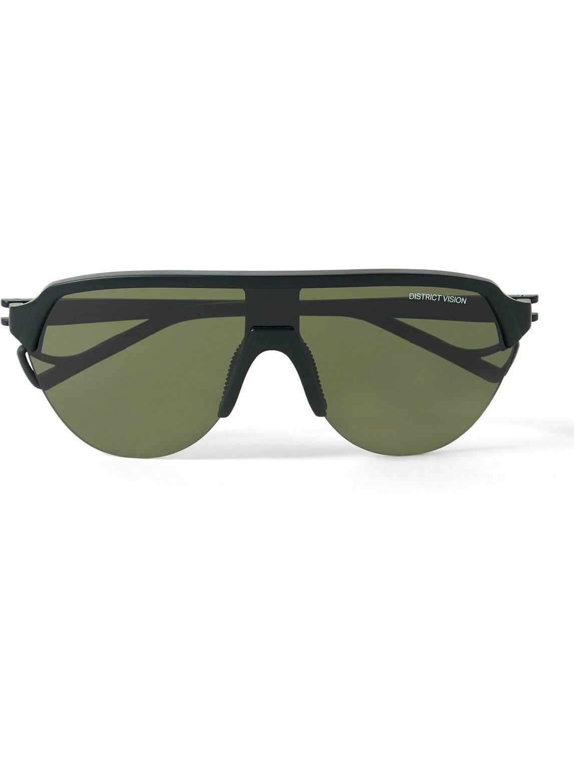 DISTRICT VISION - Nagata Speed Blade Nylon and Titanium Sunglasses ...
