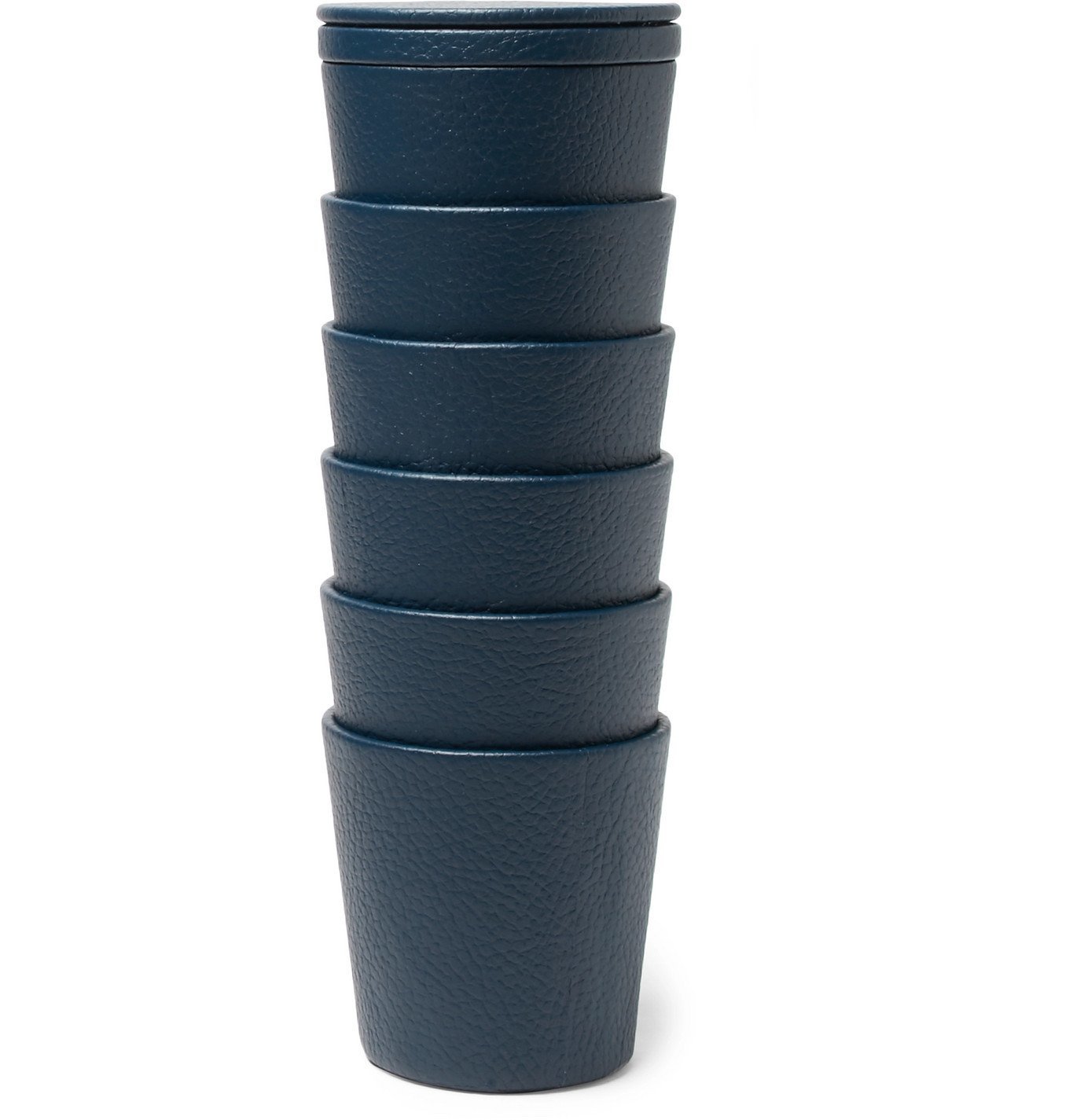 William & Son - Leather Perudo Set - Blue William & Son