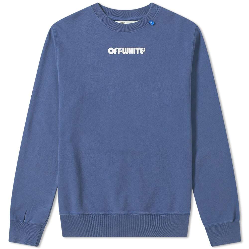 Off-White Skulls Slim Crew Sweat Off-White