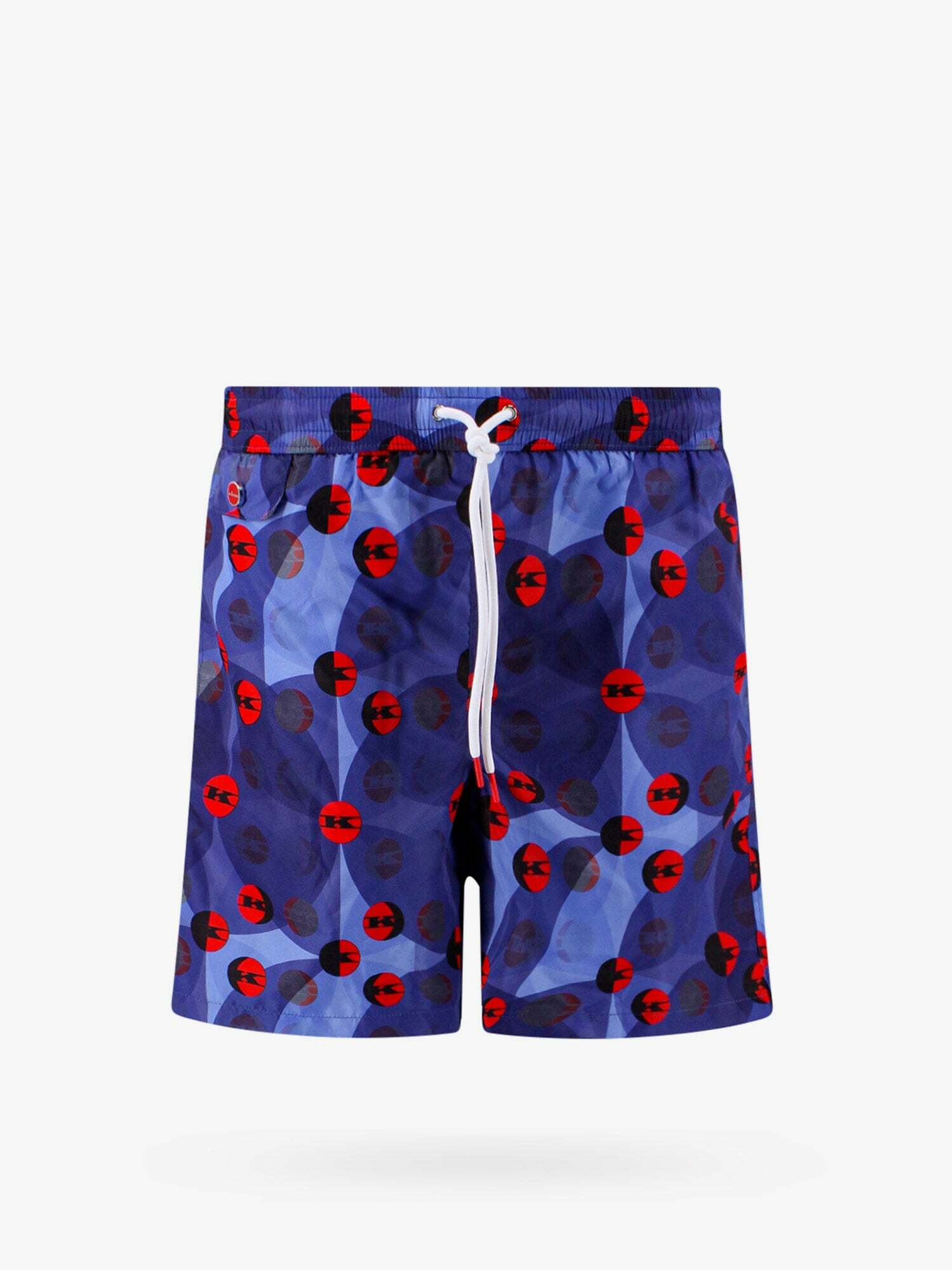 Kiton Ciro Paone Swim Trunks Blue Mens Kiton