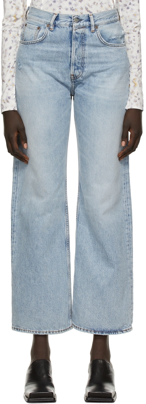 Acne Studios Blue 2021 Bootcut Jeans Acne Studios