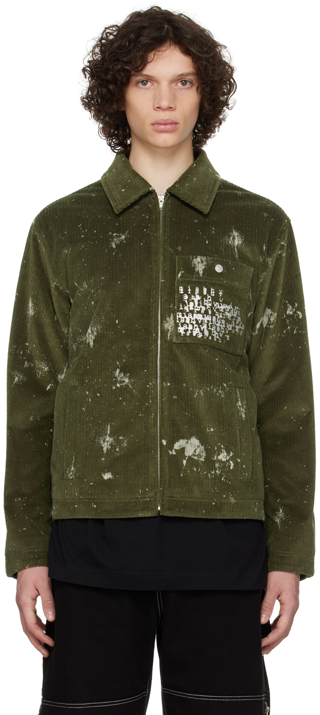 MISBHV Green Stained Jacket MISBHV