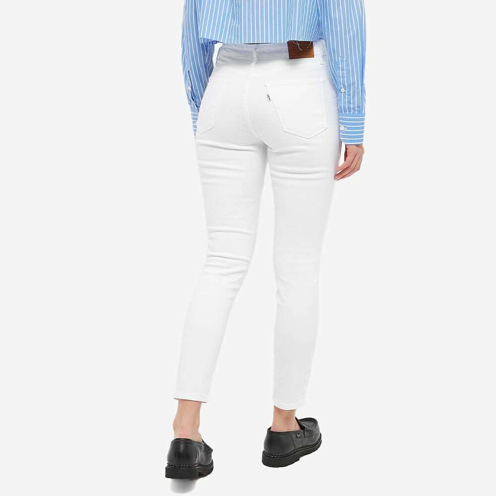 Levi's Women's 721 High Rise Skinny Jean in Western White Levis
