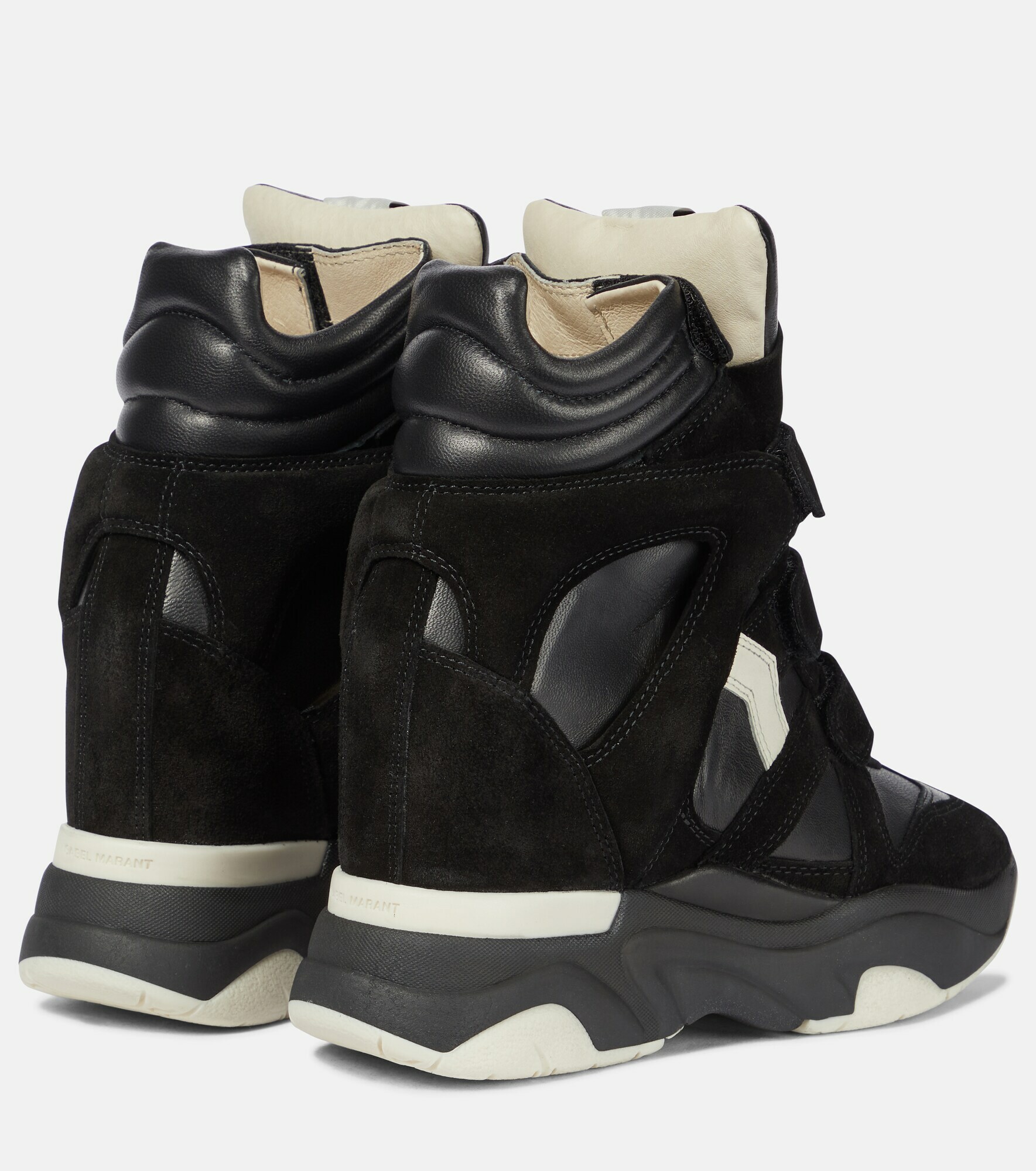 Isabel Marant - Balskee leather wedge sneakers Isabel Marant