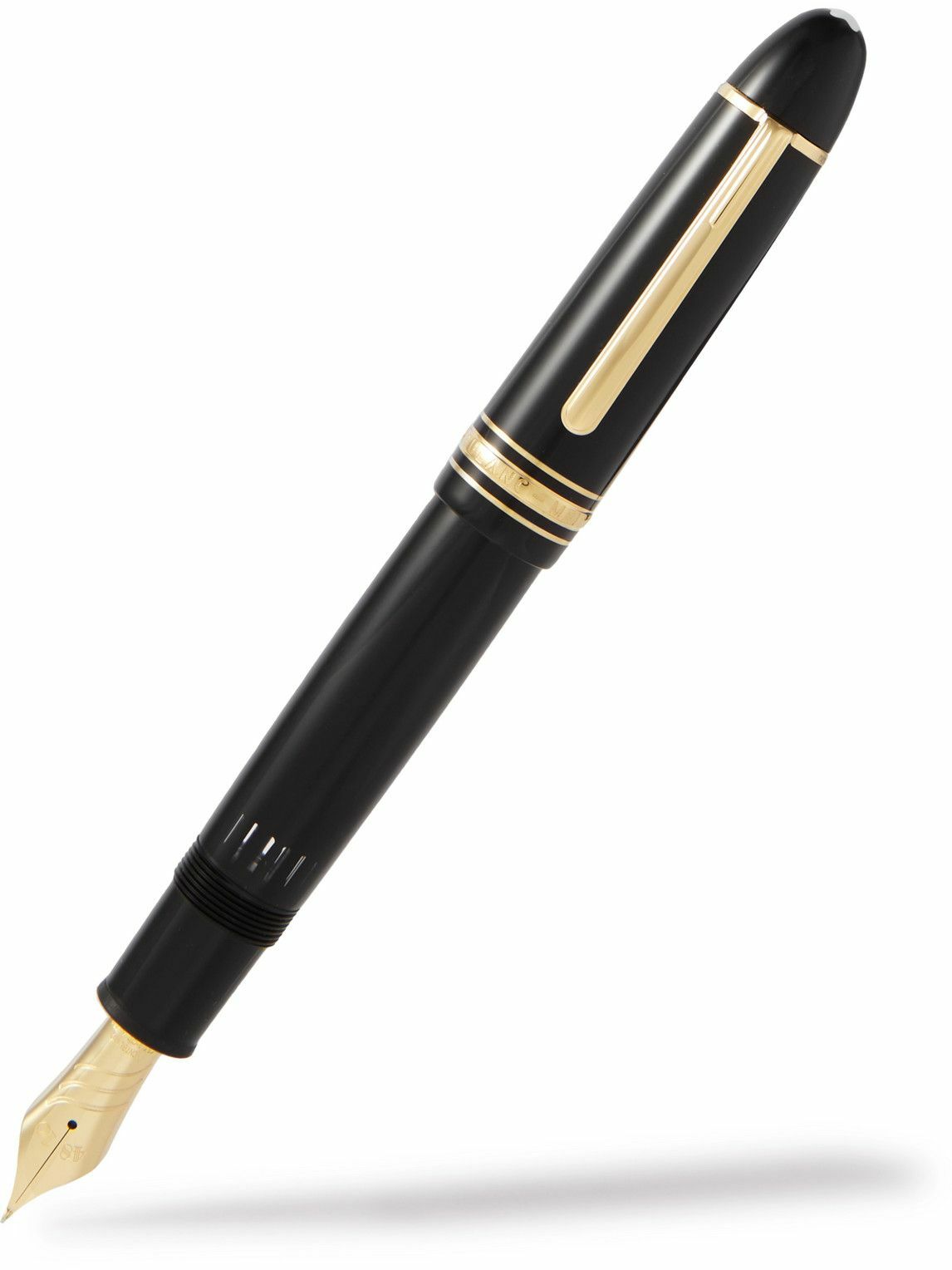 Montblanc - Meisterstück 149 Calligraphy Curved Nib Gold-Tone and ...