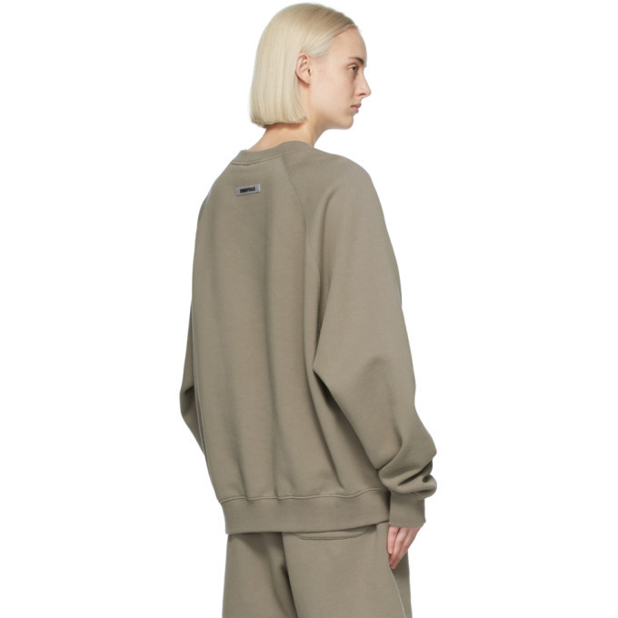 Essentials Taupe Pullover Sweatshirt Essentials